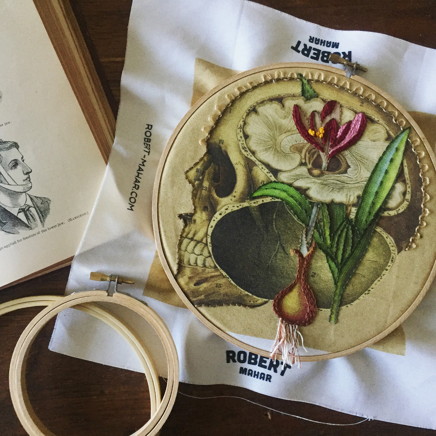 Anatomical Embroidery in person with Robert Mahar – Bazaar Girls