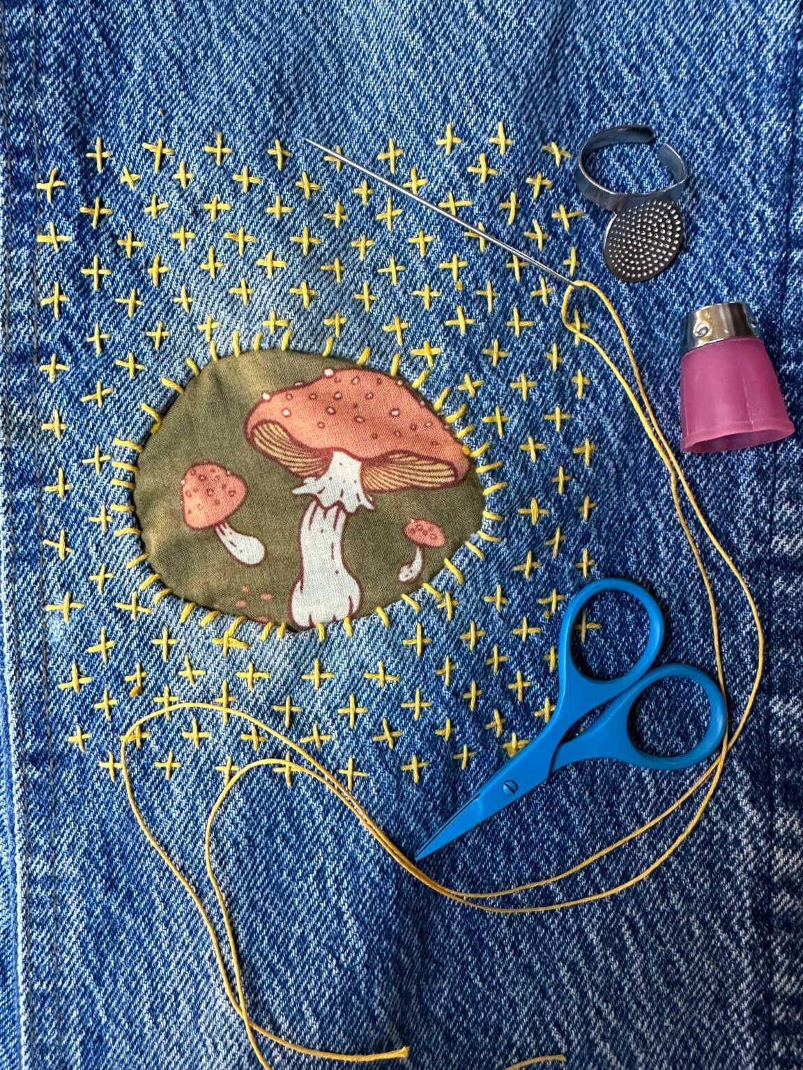 Sashiko Visible Mending & Garment Embellishment w/ Rachel Barclay ...